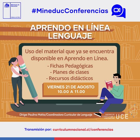 Webinar: CURRICULUMNACIONAL: Aprendo en línea Lenguaje